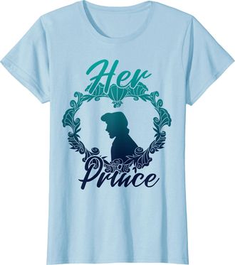 Disney The Little Mermaid Eric Her Prince Silhouette T-Shirt