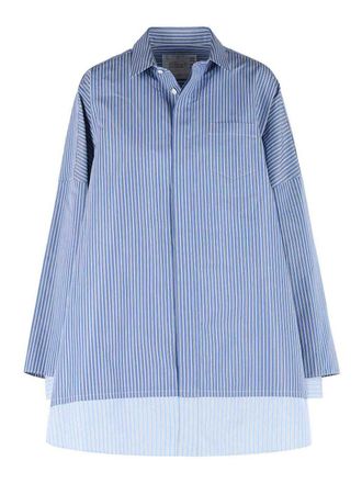 sacai Chemise - Bleu Clair