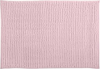 MSV Tapis de Bain Microfibre Chenille 60x90cm Rose Pastel