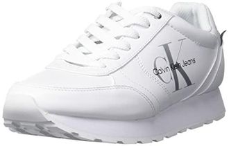 Calvin Klein Femme Cayle Basket, Blanc, 39 EU