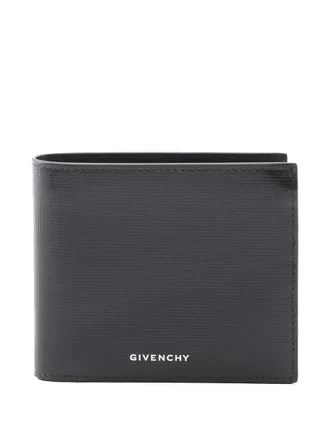 Givenchy portefeuille en cuir à motif 4G (années 2020) - Noir
