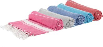 Nicola Spring Türkische Baumwollbadetücher - 170 X 90cm - 5 Farben - Pack Von 5