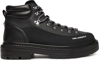 Karl Lagerfeld Schnürstiefeletten KARL LAGERFELD Miles KL10245 Schwarz