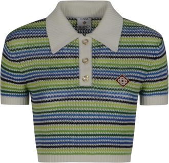 Casablanca Femme, Tops, Multicolore, Taille: 36 FR Polo Chemises