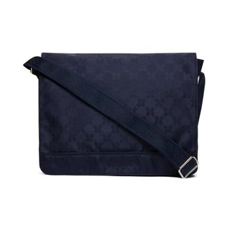 Vilebrequin Messenger Bag Turtle Monogram - - Bags - Herren - Blau - ONE SIZE