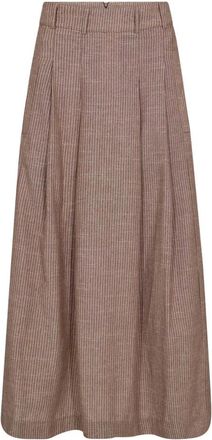 Co'Couture Femme, Jupes, Brun, Taille: 36 FR Jupe Midi