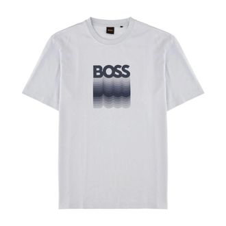 HUGO BOSS Te Insignia T-Shirt - - Tops - Herren - Grau - L