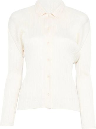 Issey Miyake Damen, Blusen & Hemden, Weiß, 2XLGröße