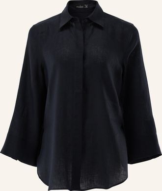 van Laack Van Laack Bluse Modern Fit blau