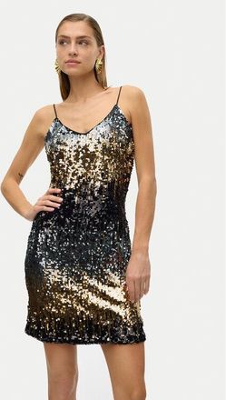 Vero Moda Coctailkleid Ria 10317316 Schwarz Regular Fit