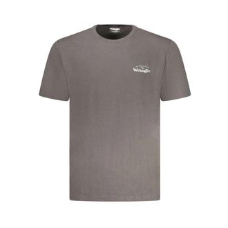 Wrangler Kurz&auml;rmeliges T-Shirt - - Tops - Herren - Grau - 2XL