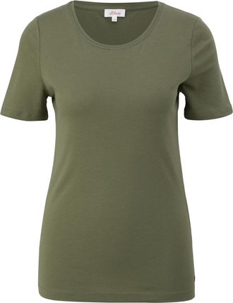 s.Oliver Damen^Damen 120.11.899.12.130.2060837 T-Shirt, 7928 olive, 38