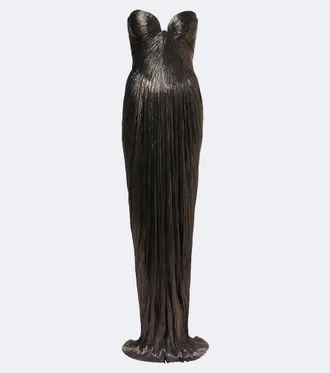 Maria Lucia Hohan Robe Nadira aus Seidensatin