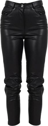 Patrizia Pepe Pantalon slim - Femme - Pantalons - Noir - Taille: 36 FR