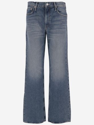 Mother Womens Jeans Stretch Cotton Blue