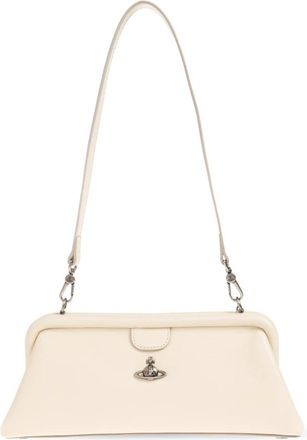 Vivienne Westwood Femme, Sacs, Beige, Taille: ONE Size Jane Frame Purse