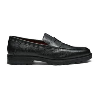 Santoni Rock Penny Loafer - - Shoes - Herren - Schwarzk - 40 1/2 EU