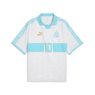 Puma Maillot r&eacute;tro KING Olympique de Marseille Homme, Accessoires, Blanc, 3XL