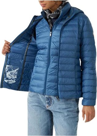 Jott Jott, Femme, Vestes, Bleu, Taille: 44 FR Cloe Doudoune &agrave; Capuche