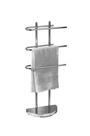 Premier Housewares 1600970 Handtuchst&auml;nder, Chrom, Silver, 41 X 18 X 94CM x 3.60kg