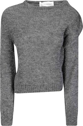 Niccol&ograve; Pasqualetti Pull Col Rond - Gris Fonc&eacute;