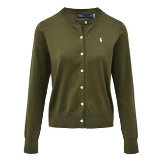 Polo Ralph Lauren Damen, Strickwaren, Gr&uuml;n, LGr&ouml;&szlig;e