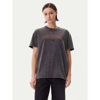 Vans T-Shirt Palm Impresa VN000MCM Schwarz Regular Fit