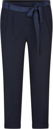 Only Onlrita-Nemy Life Glit Belt Pant PNT, Bleu Nuit, M / 32L Femmes