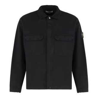Stone Island Herren, Jacken, Schwarzk, LGr&ouml;&szlig;e