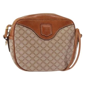 Celine Sac bandouli&egrave;re en cuir Pre-owned - Femme - Pre-owned - Beige - Taille: ONE Size