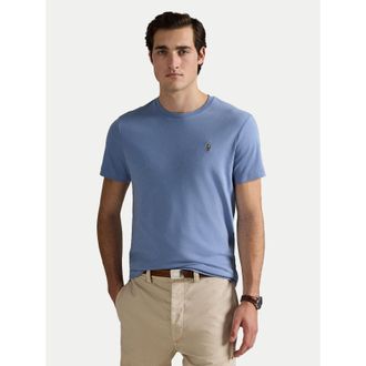 Polo Ralph Lauren T-Shirt 710740727095 Blau Custom Slim Fit