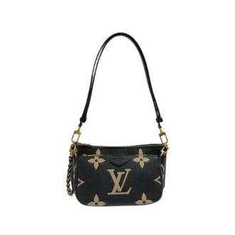 Louis Vuitton Pre-owned Monogram Empreinte Multi Pochette Accessoires Schultertasche - - Pre-owned - Damen - Schwarzk - ONE SIZE
