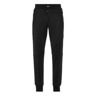 Philipp Plein Tracksuit Pants Biker Cut - - Trousers - Herren - Schwarzk - M