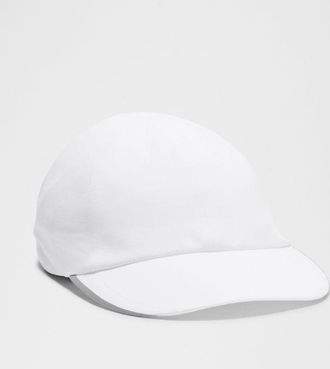 lululemon Fast and Free Laufkappe in White