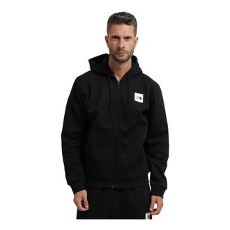 The North Face Evo Box Half Dome Full-Zip Sweat &agrave; capuche - Homme - Sport - Noir - Taille: XL