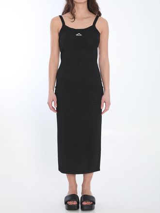 Alexander Wang Slip-Kleid mit 3D-Logo