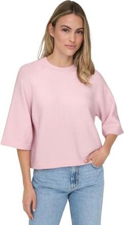 Only Onlsimoni 3/4 Pullover KNT Noos Pull, Potpourri, XL Femme