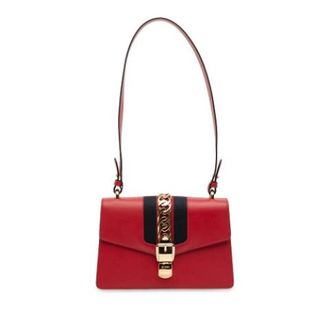 Gucci Pre-owned Sylvie Schultertasche - - Pre-owned - Damen - Rot - ONE SIZE