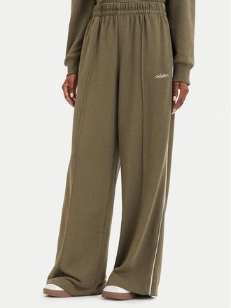 adidas Jogginghose Seasonal Essentials Colorpop KV6864 Dunkelgr&uuml;n Wide Fit