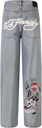 Ed Hardy Jeans NYC Skull