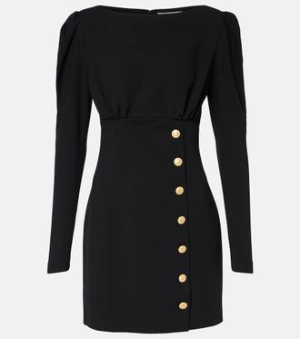 Alessandra Rich Minikleid aus Crêpe