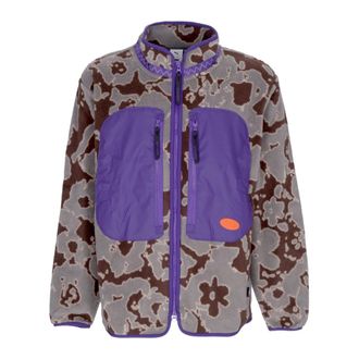 Puma Sherpa Fleecejacke mit Pam Design - - Sport - Herren - Mehrfarbig - M