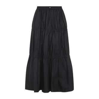 Moncler Maxi-Rock - - Skirts - Damen - Schwarzk - S