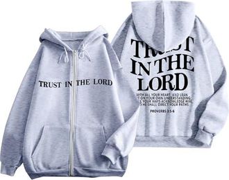 Generic Veste de survêtement pour femme surdimensionnée avec imprimé des années 90 E-Girl Harajuku Sweat-shirts Aesthetic Y2k T-shirt à manches longues Baggy 