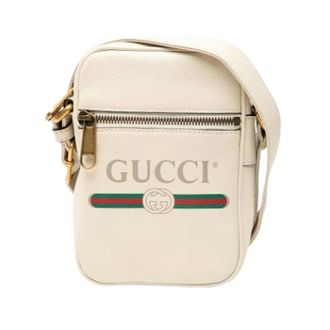 Gucci Sac bandouli&egrave;re Pre-owned - Femme - Pre-owned - Blanc - Taille: ONE Size