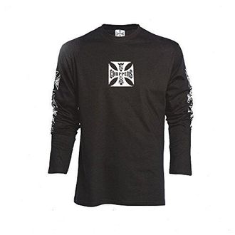 West Coast Choppers OG Cross Long Sleeve, Color:black;Gr&ouml;&szlig;e:XXL