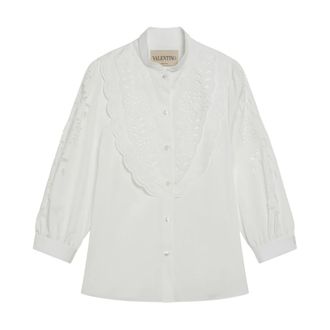 Valentino Garavani Damen, Blusen & Hemden, Wei&szlig;, LGr&ouml;&szlig;e