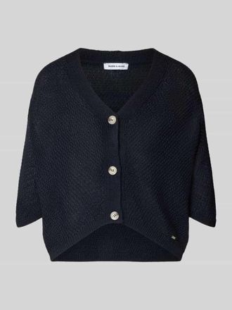 More & More Cardigan mit V-Ausschnitt und 3/4-Arm