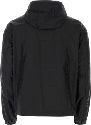 Valentino Garavani Nylon Windbreaker - Black