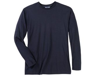 Ahorn Sportswear Langarmshirt Basic Longsleeve XXL dunkelblau Ahorn Sportswear